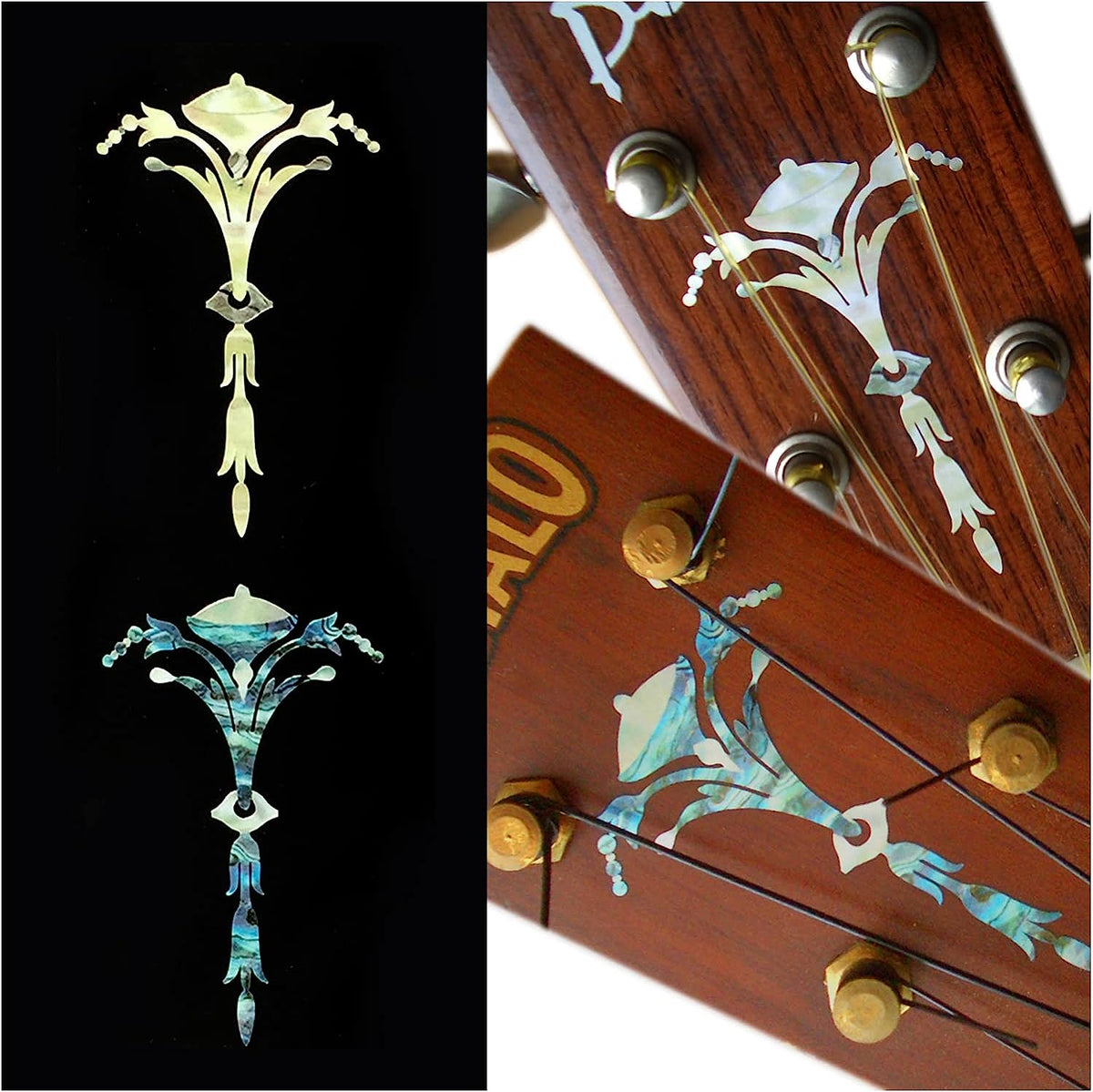 Ukulele Torch - Inlay Sticker for Ukuleles – Inlay Stickers Jockomo