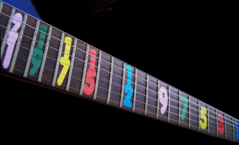 Numbers - Fret Markers for Guitars – Inlay Stickers Jockomo