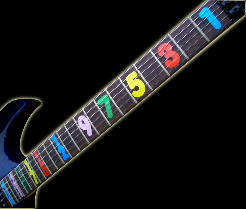 Numbers - Fret Markers for Guitars – Inlay Stickers Jockomo