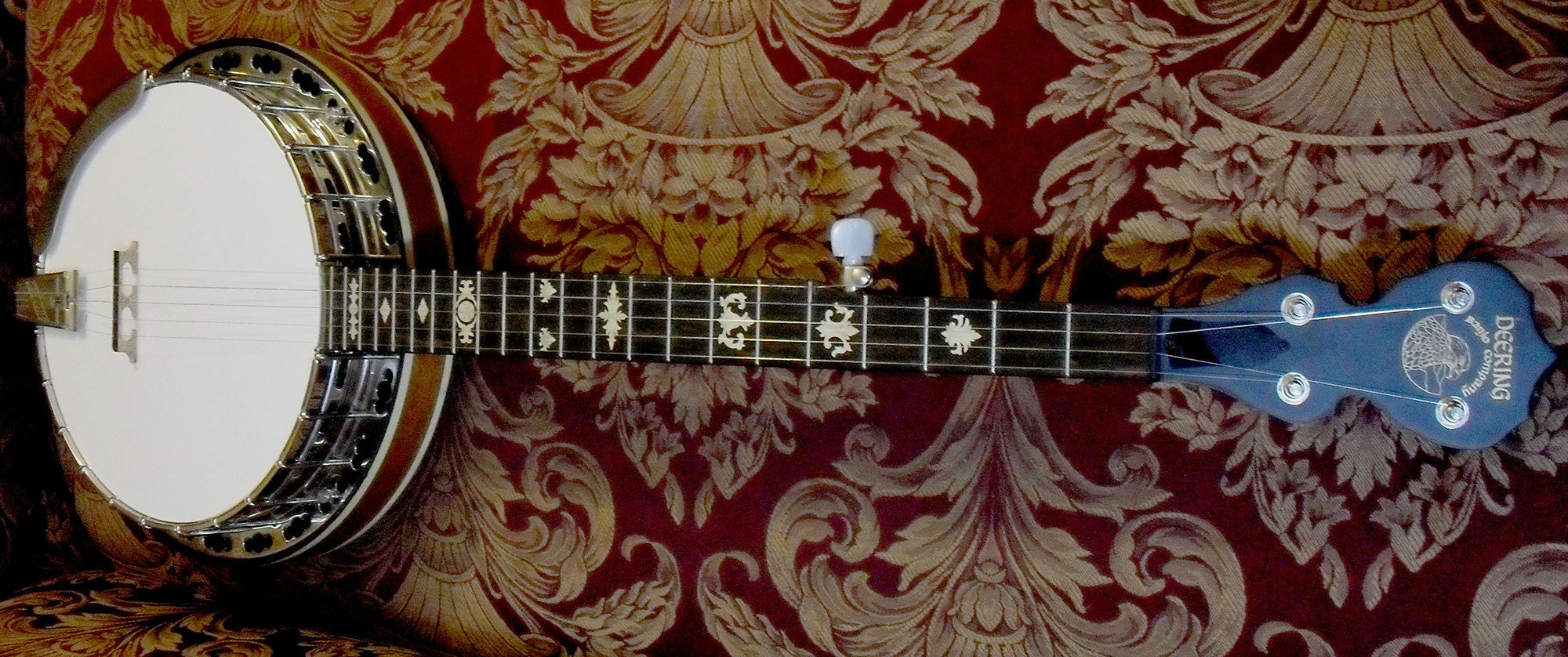 Aged Banjo Pattern Fret Markers for Guitars – Inlay Stickers Jockomo