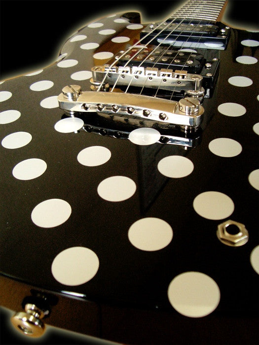 Randy Rhoads Polka Dots Stickers for Guitars – Inlay Stickers Jockomo