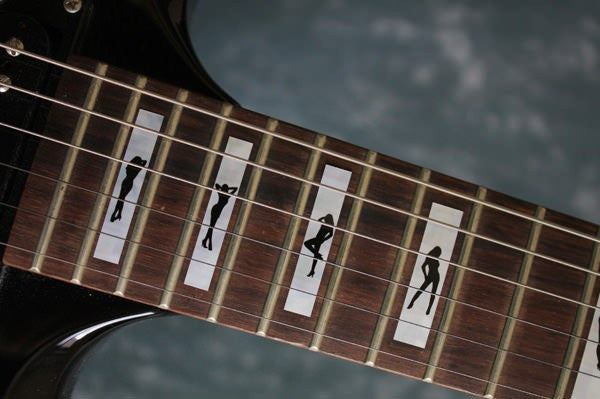 Stripper Girls Blocks - Fret Markers for Guitars – Inlay Stickers Jockomo
