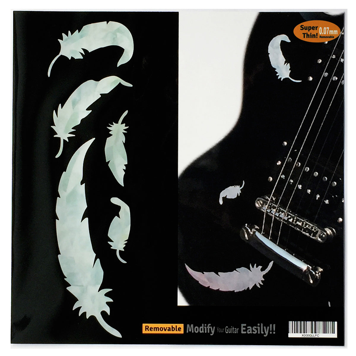 White Feathers - Inlay Stickers Decals for Guitars & Bass – Inlay ...
