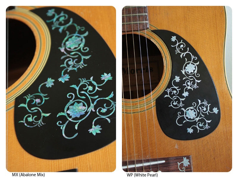 Oriental Flowers - Inlay Stickers for Guitars & Bass – Inlay Stickers ...