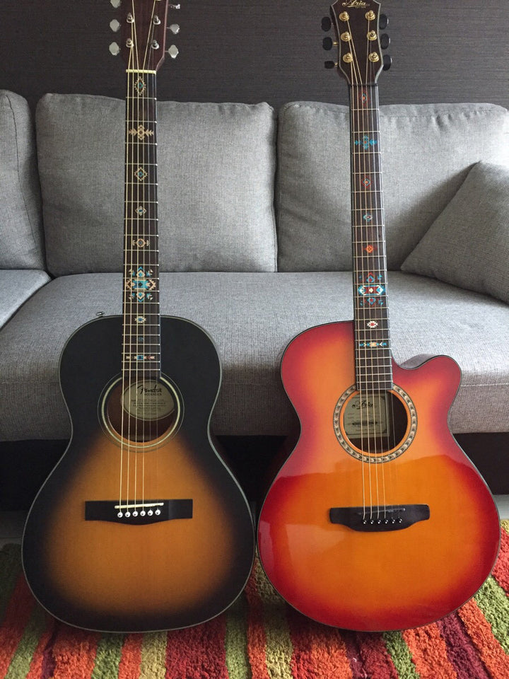 Native American Style Ethnic Pattern Fret Markers for Guitars – Inlay ...