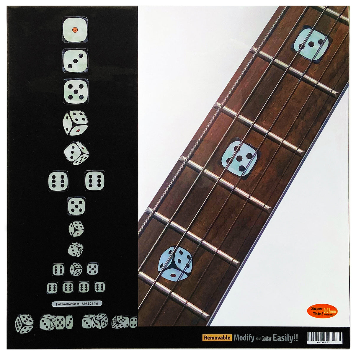 Rolling Dices - Fret Markers for Guitars