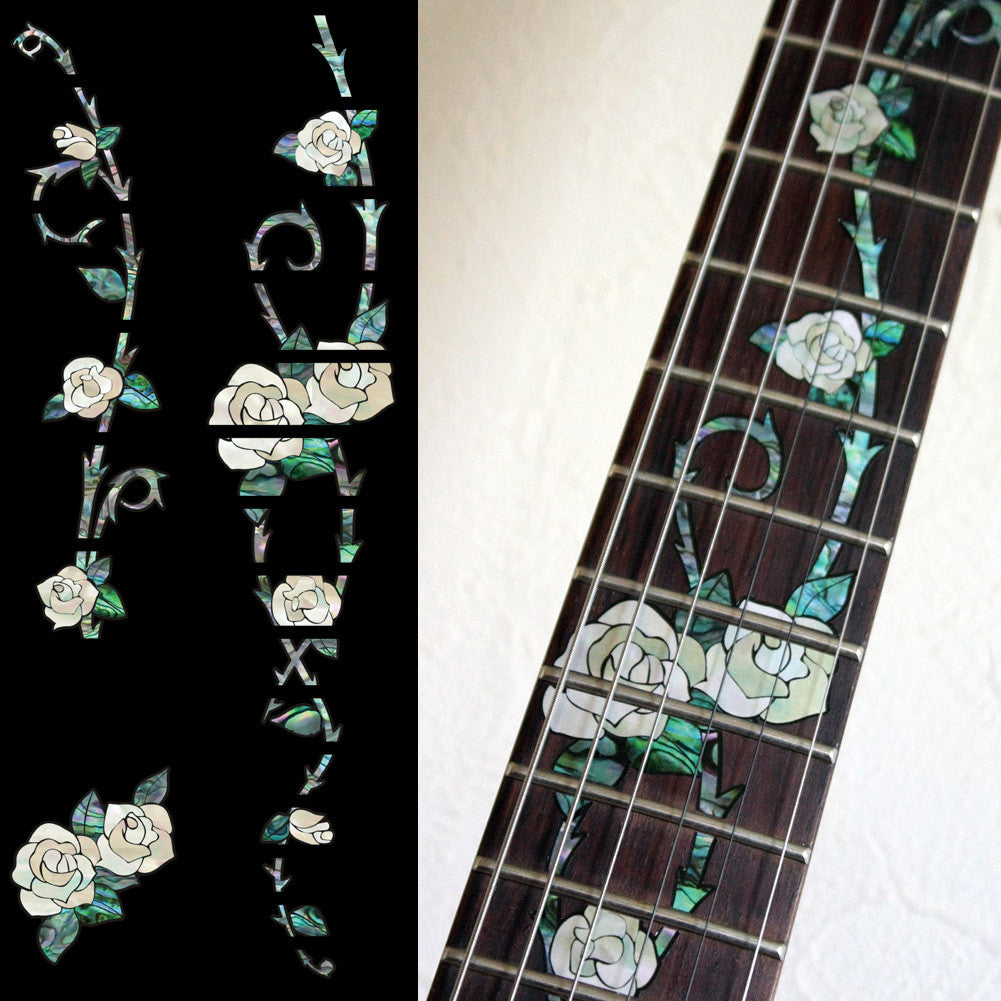Gypsy Roses - Fret Markers for Guitars – Inlay Stickers Jockomo