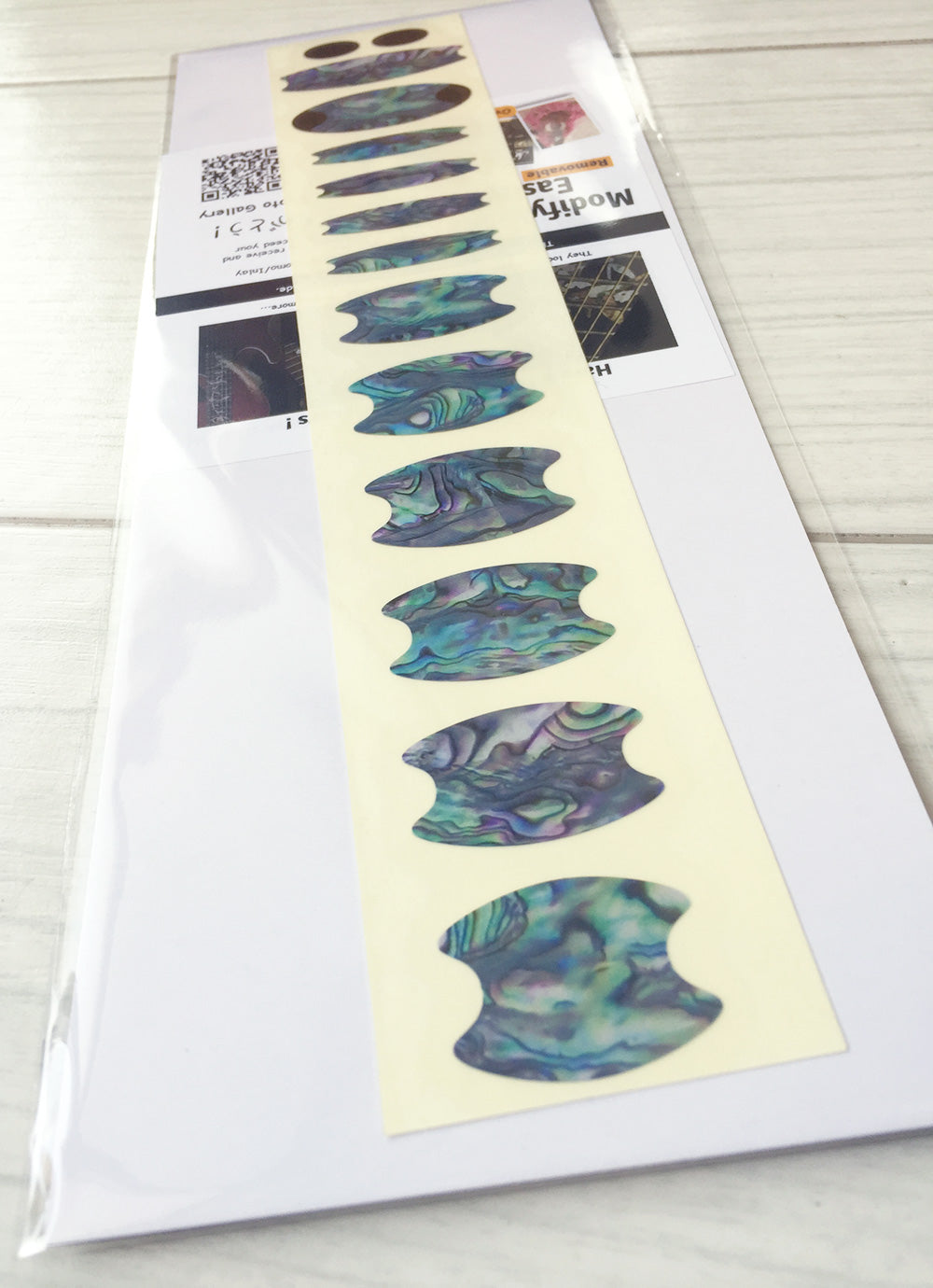 Oval Crowns - Fret Markers for Bass – Inlay Stickers Jockomo
