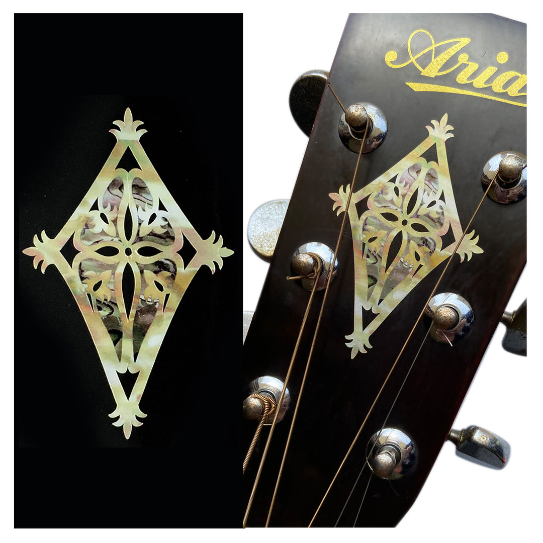 Shield - Inlay Sticker for Headstock – Inlay Stickers Jockomo