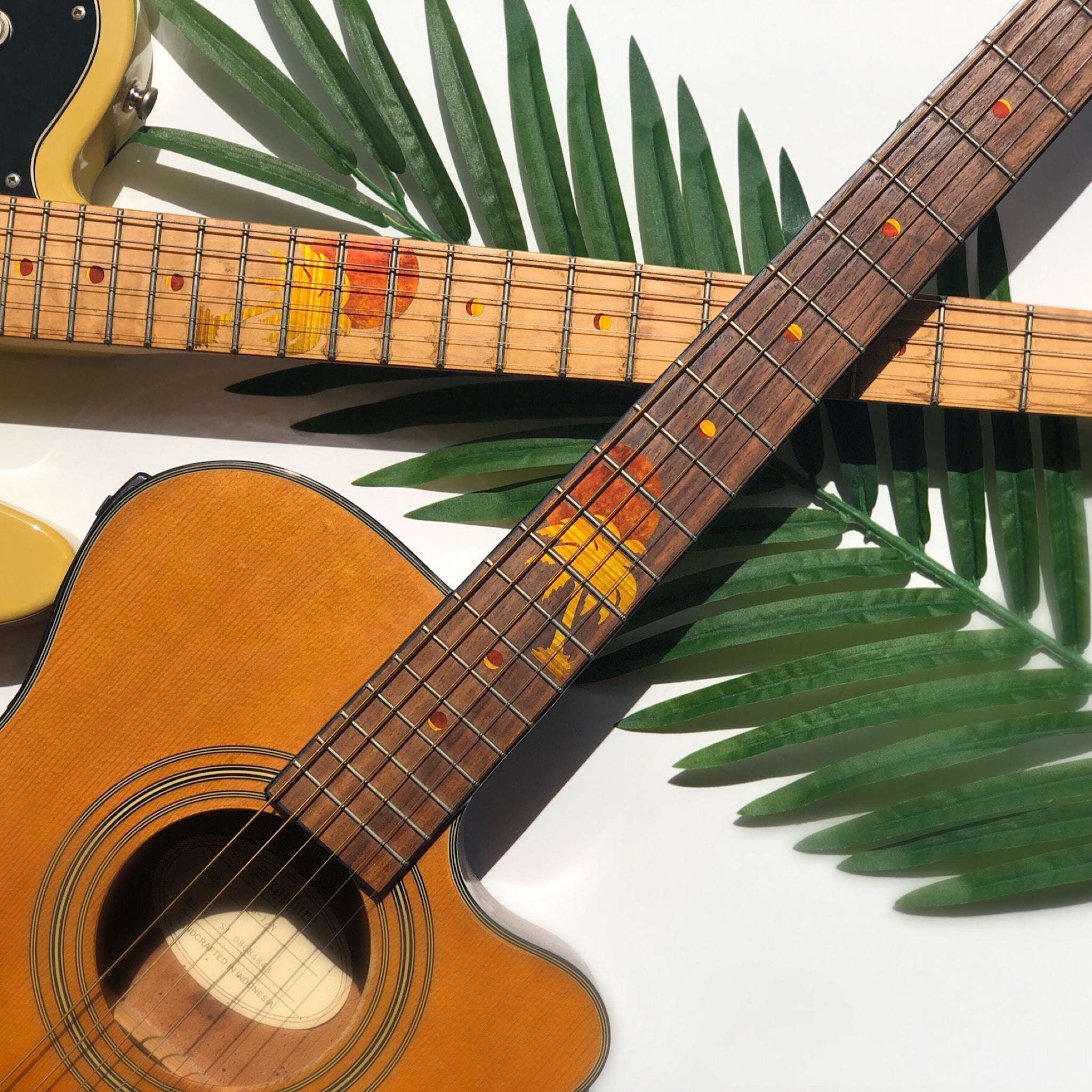 Hawaiian Sunset – Inlay Stickers Jockomo