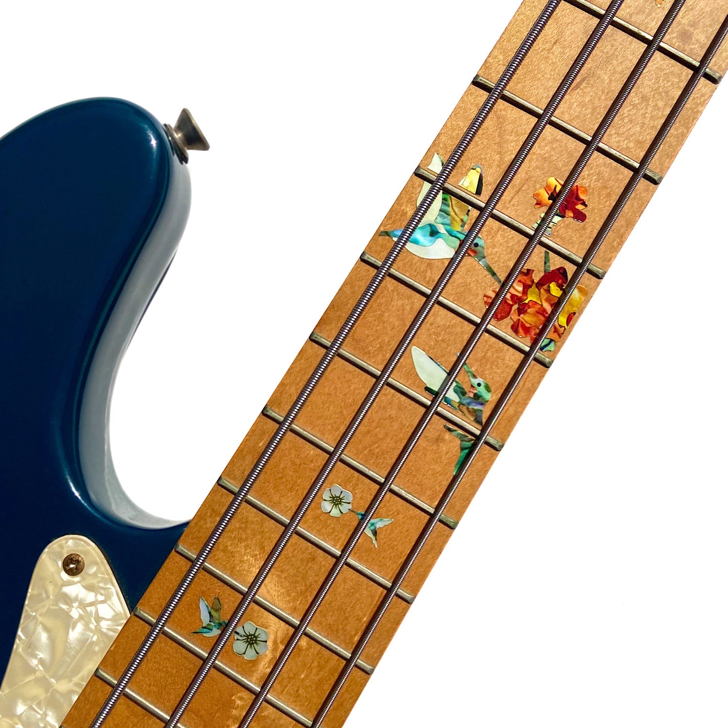 Bee Hummingbirds - Fret Markers for Guitars & Bass – Inlay Stickers Jockomo