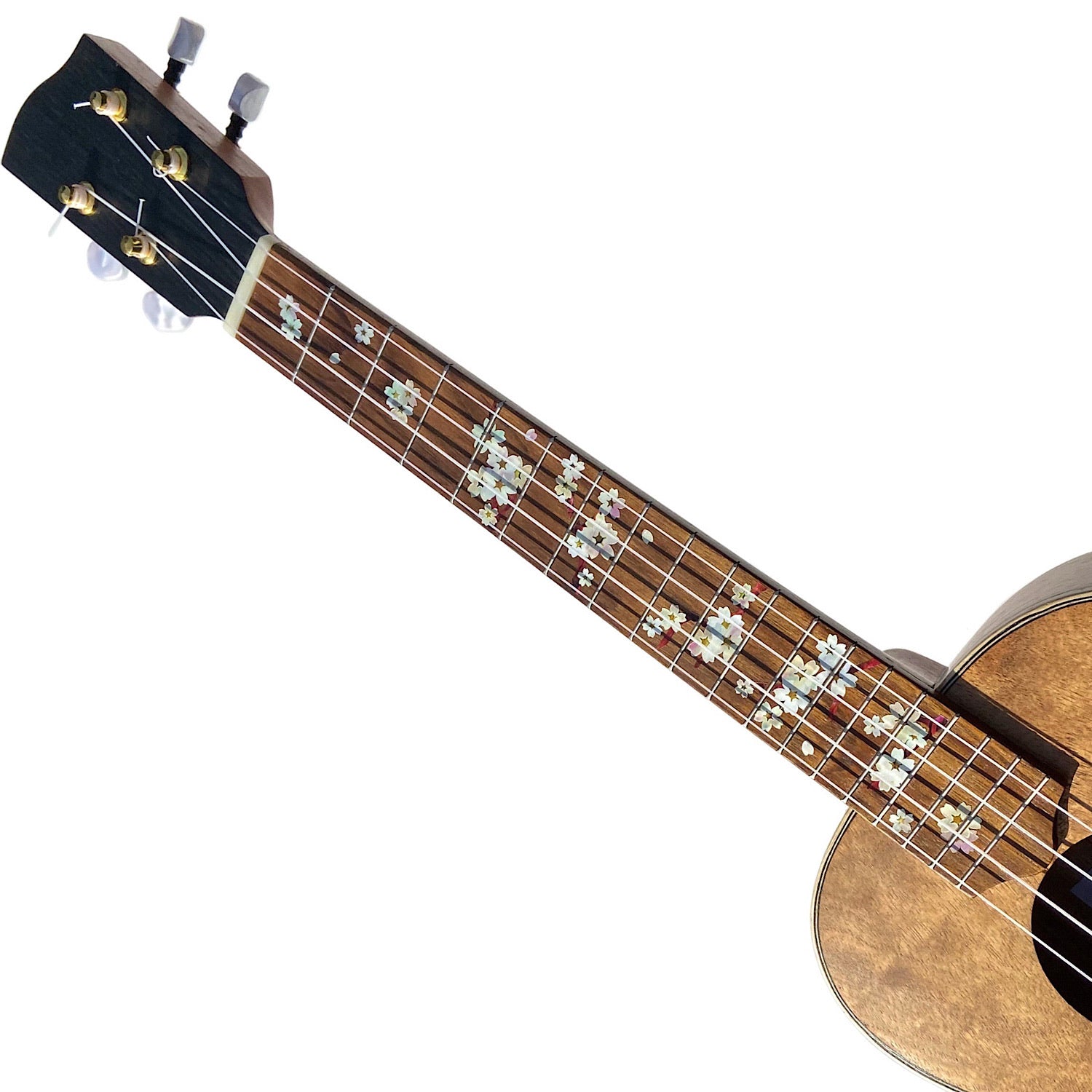 Cherry Blossom / Sakura - Fret Markers for Ukuleles – Inlay Stickers ...