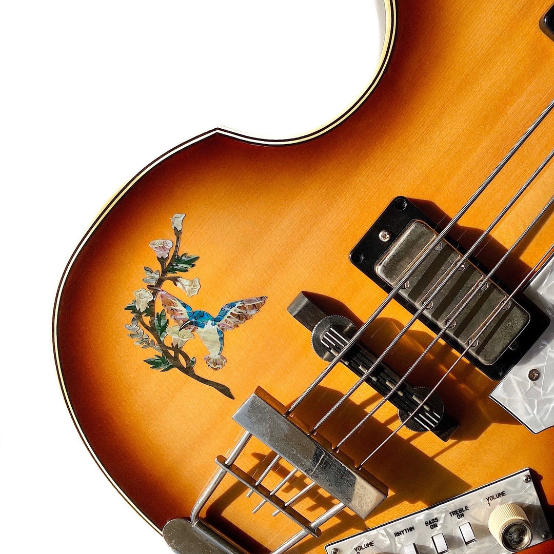 Hummingbird DX 1/4 - Inlay Sticker Decal for Guitars & Bass – Inlay ...