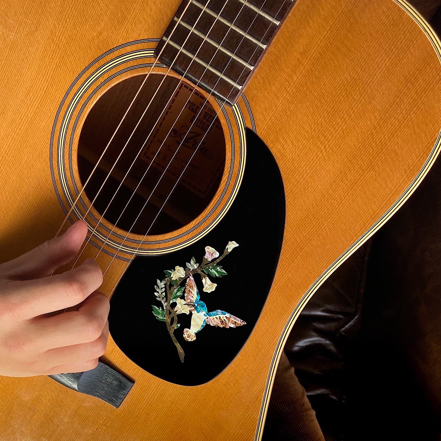 Hummingbird DX 1/4 - Inlay Sticker Decal for Guitars & Bass – Inlay ...