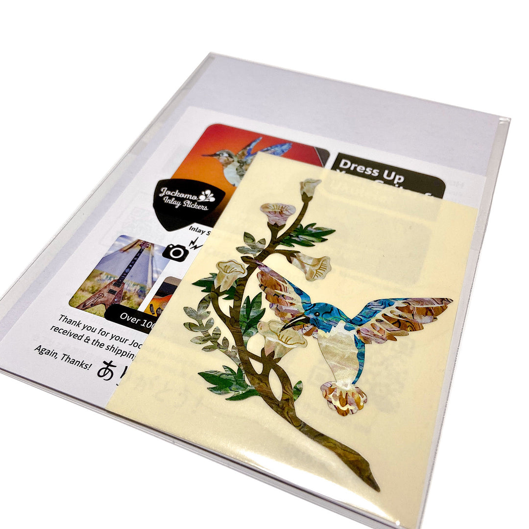 Hummingbird DX 1/4 - Inlay Sticker Decal for Guitars & Bass – Inlay ...
