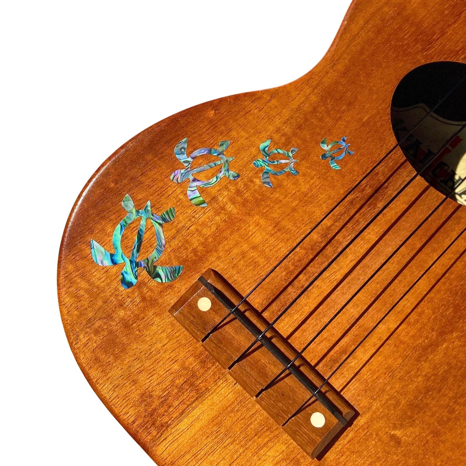 Honu Family (Sea Turtles) - Inlay Stickers Decals for Ukuleles – Inlay ...