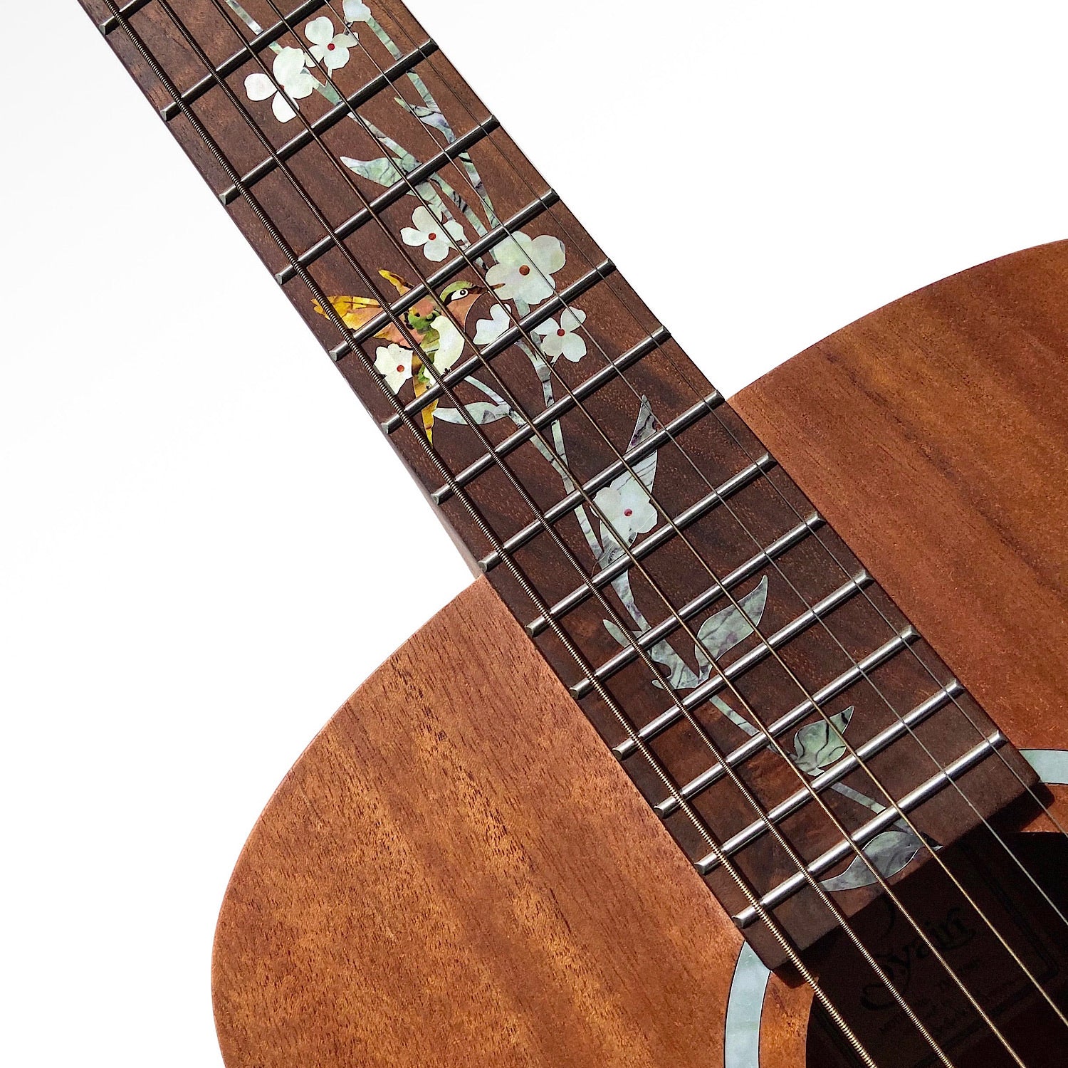 Tree of Life w/Hummingbird - Fret Markers for Guitars