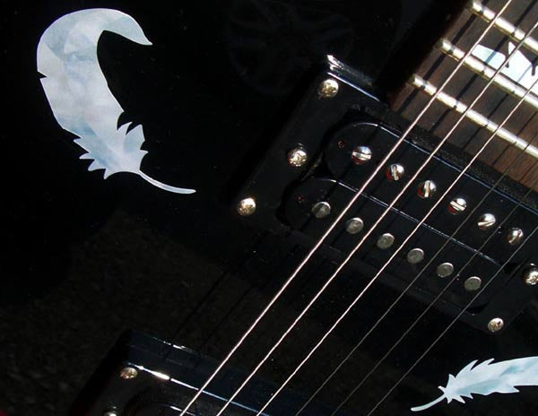 White Feathers - Inlay Stickers Decals for Guitars & Bass – Inlay ...