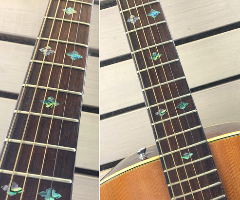 Traditional Slotted Diamond - Fret Markers for Guitars, Bass & Ukuleles